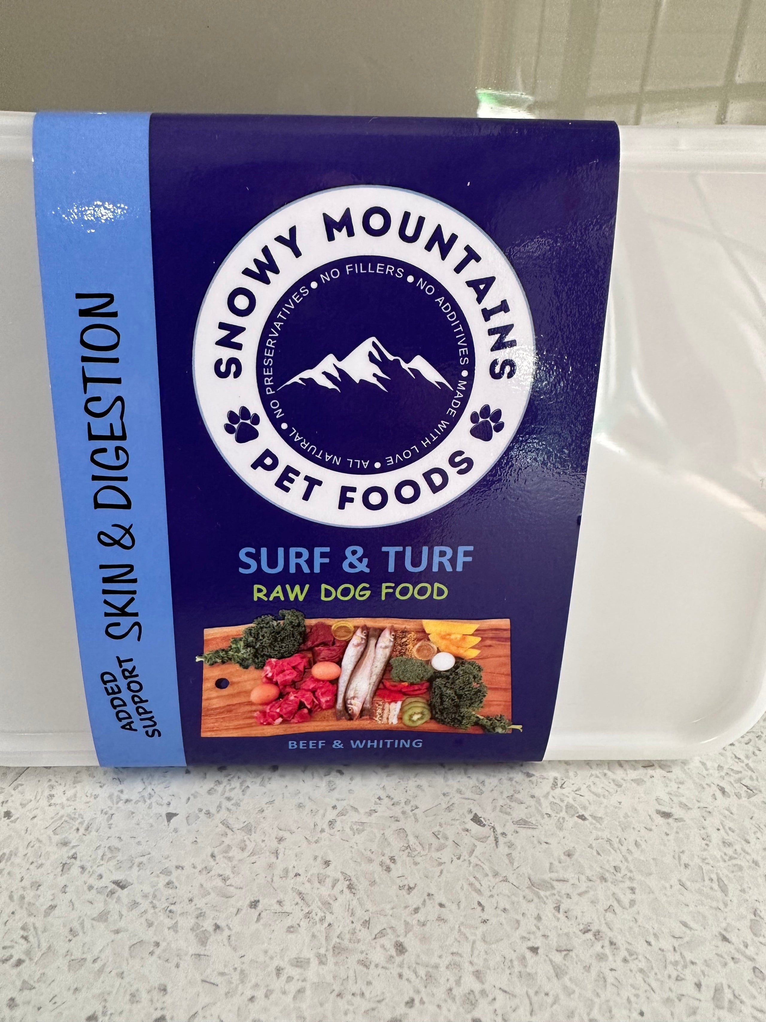 1kg Surf & Turf | Snowy Mountains Pet Foods